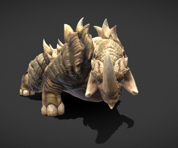 ArtStation - Fantasy Creature - Combat Rhino | Game Assets
