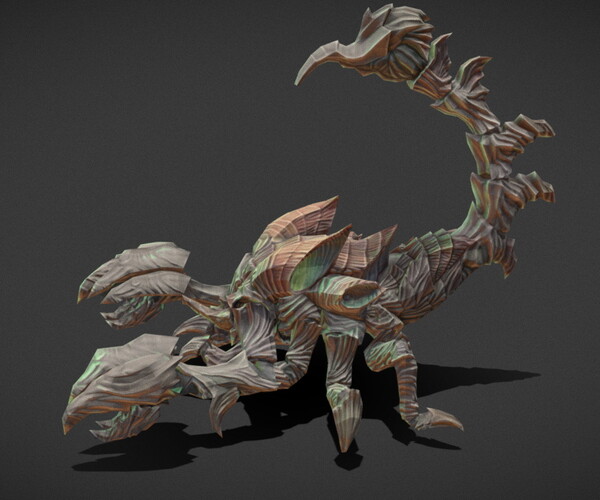 ArtStation - Fantasy Creature - Scorpion | Game Assets
