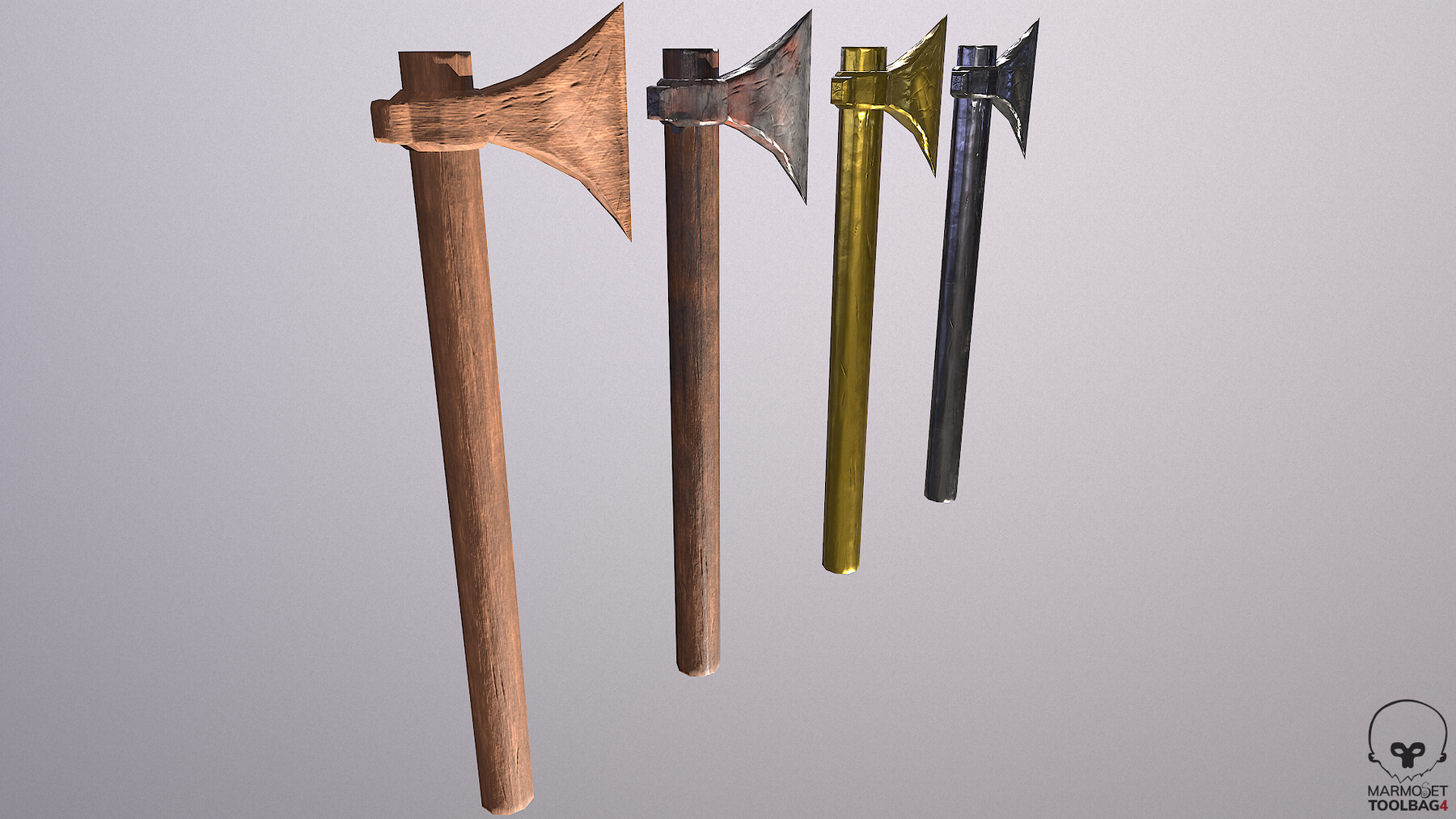 ArtStation - Ax lowpoly | Game Assets