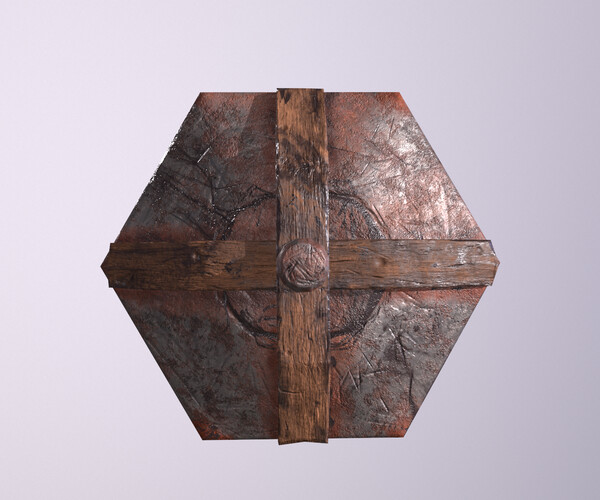 ArtStation - Shield lowpoly | Game Assets