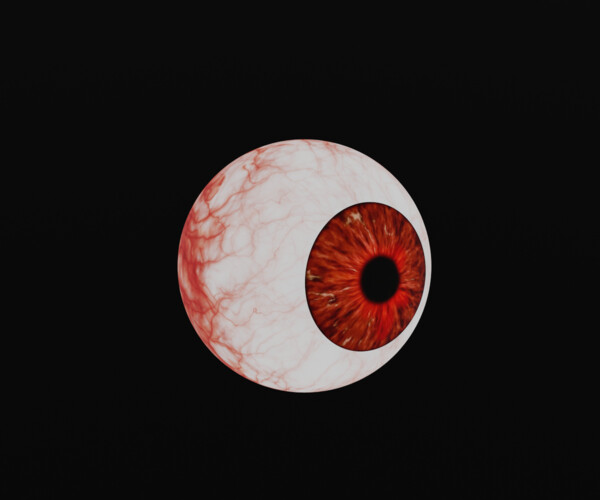 ArtStation - red eyeball | Resources