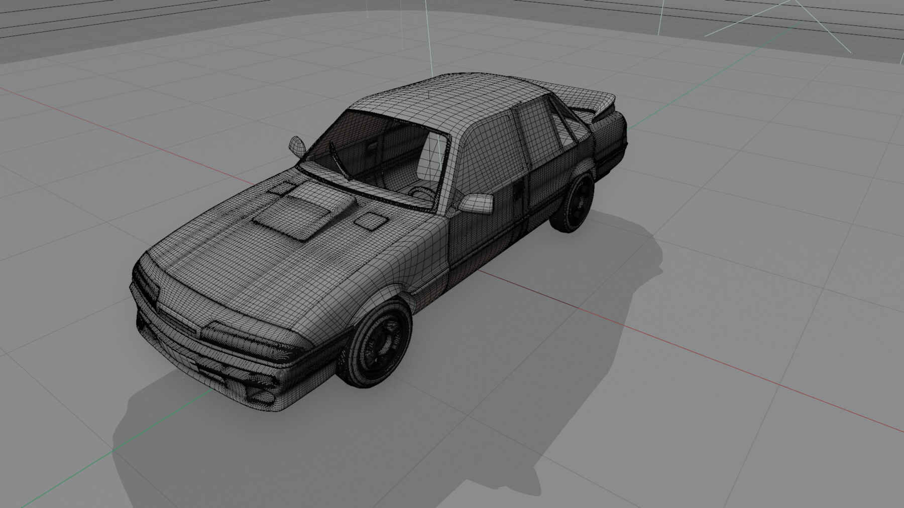 ArtStation - Holden Commodore VL BT1 3D Model - Racing Car | Game Assets