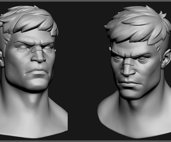 ArtStation - Head #1 | Resources