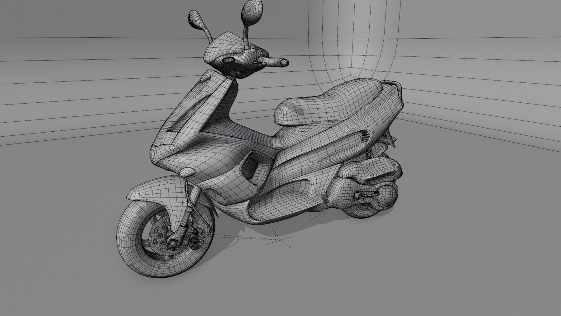 ArtStation - Gilera 180 3D Model | Game Assets
