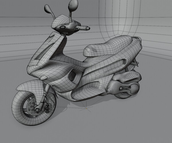 ArtStation - Gilera 180 3D Model | Game Assets