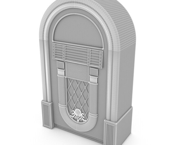ArtStation - Juke Box 3D model | Game Assets