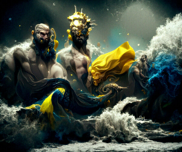 ArtStation - Gods of the Ocean | Artworks