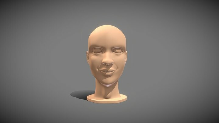 ArtStation - Female Face Model | Resources