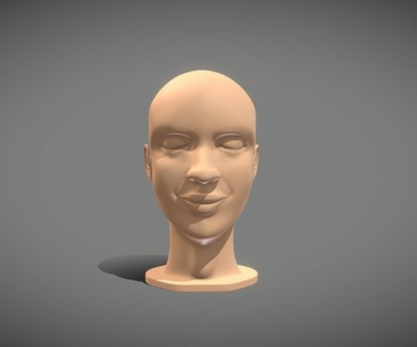 ArtStation - Female Face Model | Resources