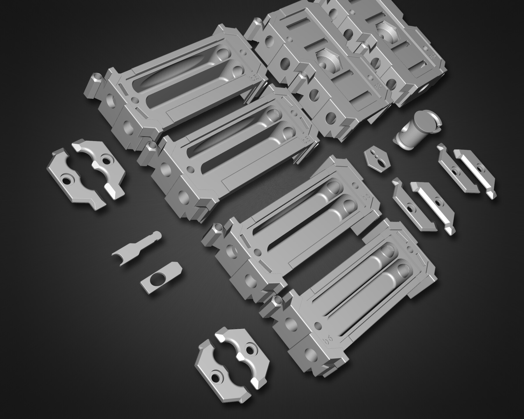 ArtStation - 3D model BF3 ext KIT2 valve and glass for Ant Nest ...