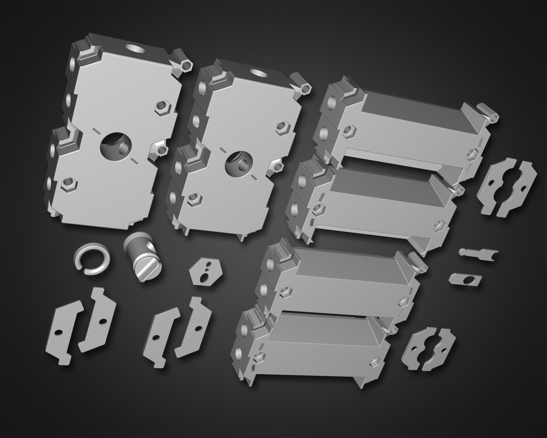ArtStation - 3D model BF3 ext KIT2 valve and glass for Ant Nest ...