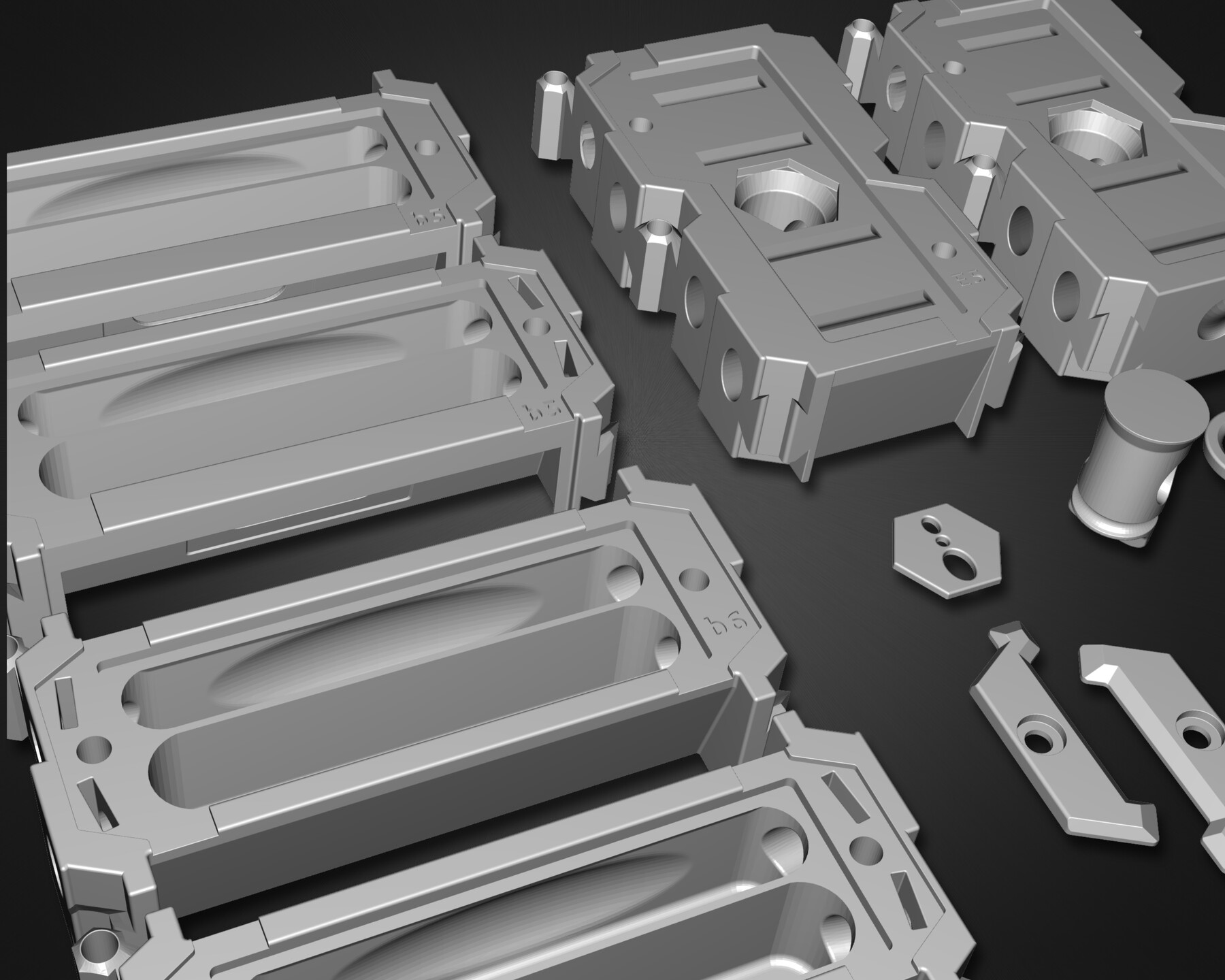 ArtStation - 3D model BF3 ext KIT2 valve and glass for Ant Nest ...