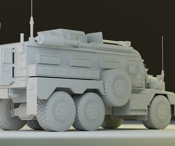 ArtStation - Couger 6x6 Mrap Armored Vehicle | Resources