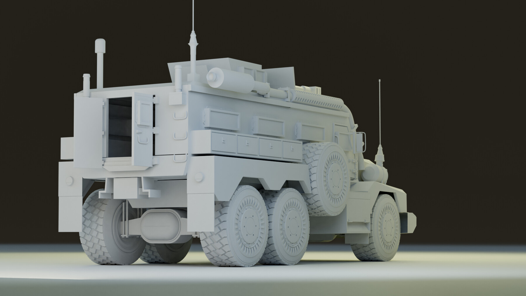 ArtStation - Couger 6x6 Mrap Armored Vehicle | Resources