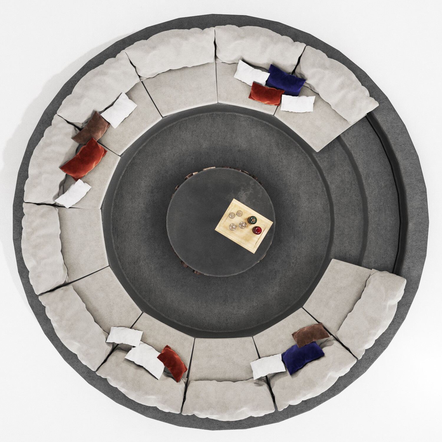 ArtStation - backyard seating · backyard sofa · cafe seating · circle ...