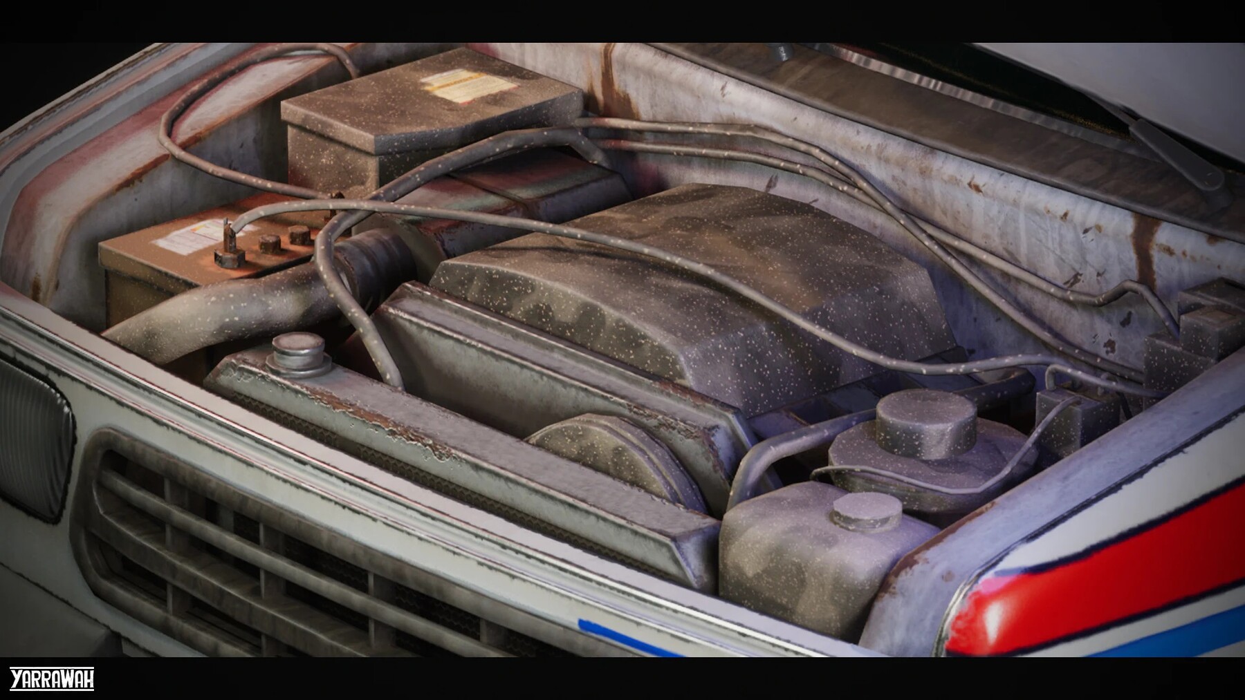 ArtStation - Ambulance - Premium - Drivable and Interactable [UE4] [UE5] | Game Assets