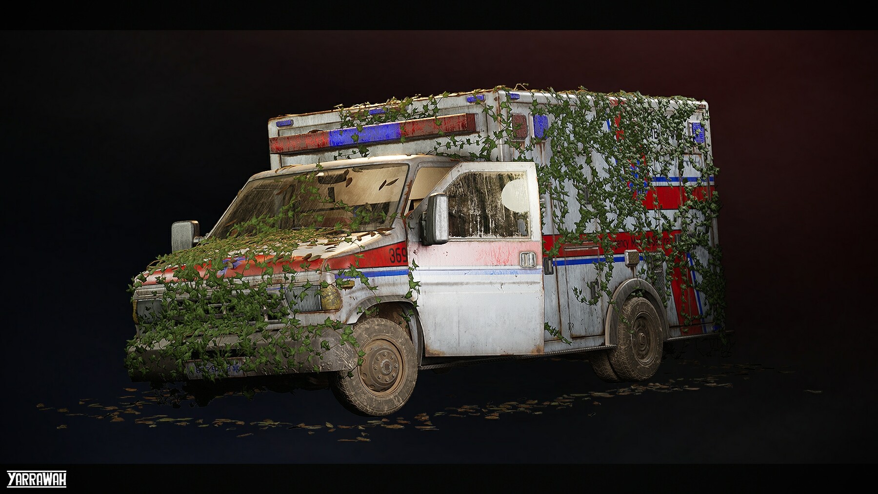 ArtStation - Emergency Vehicles - Premium - Drivable and Interactable [UE4] [UE5] | Game Assets