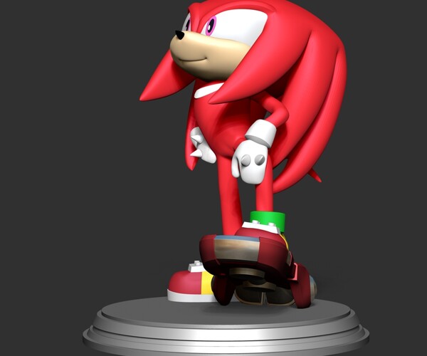 ArtStation - Knuckles - Sonic the Hedgehog 2 Fanart | Resources