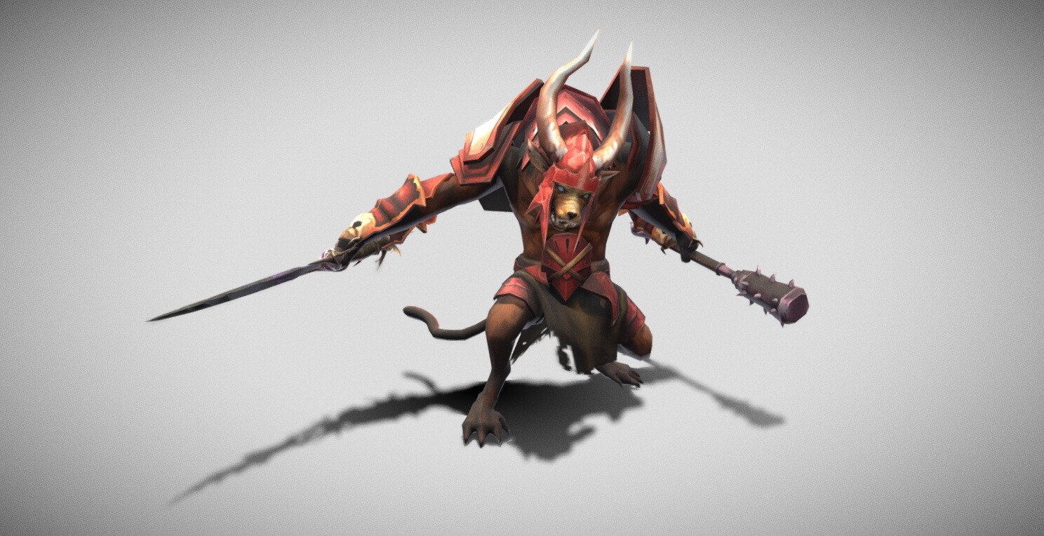 ArtStation - Dungeon Fantasy Monster - Blood Guard | Game Assets