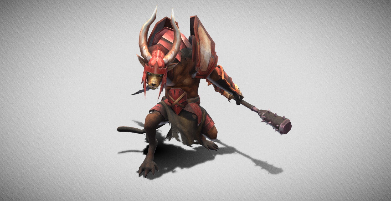 ArtStation - Dungeon Fantasy Monster - Blood Guard | Game Assets