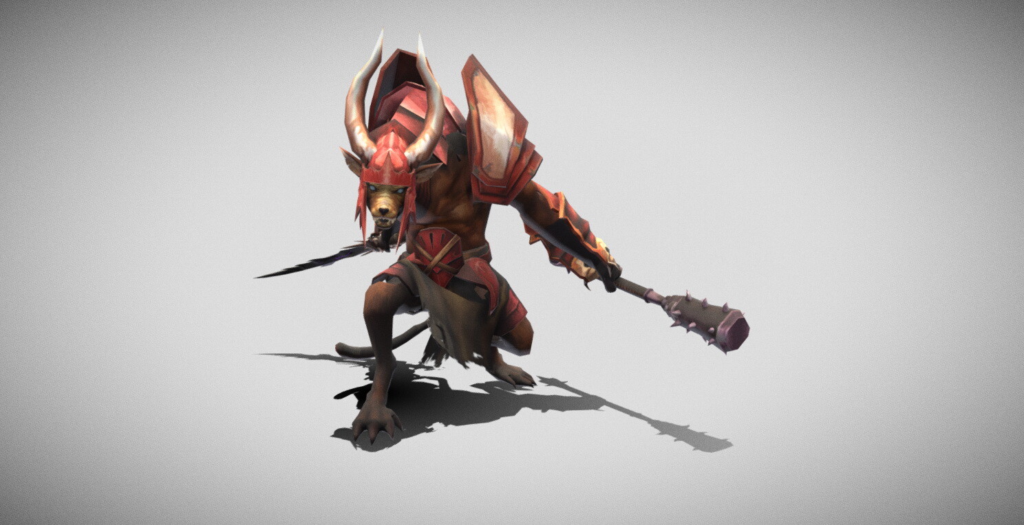 ArtStation - Dungeon Fantasy Monster - Blood Guard | Game Assets