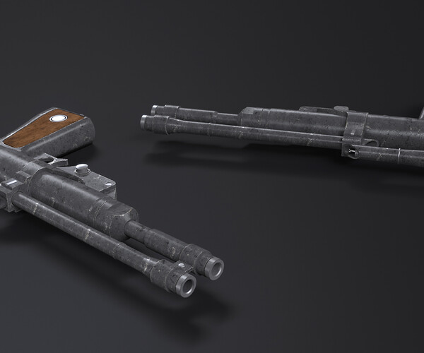 ArtStation - BLASTER PISTOL | Game Assets
