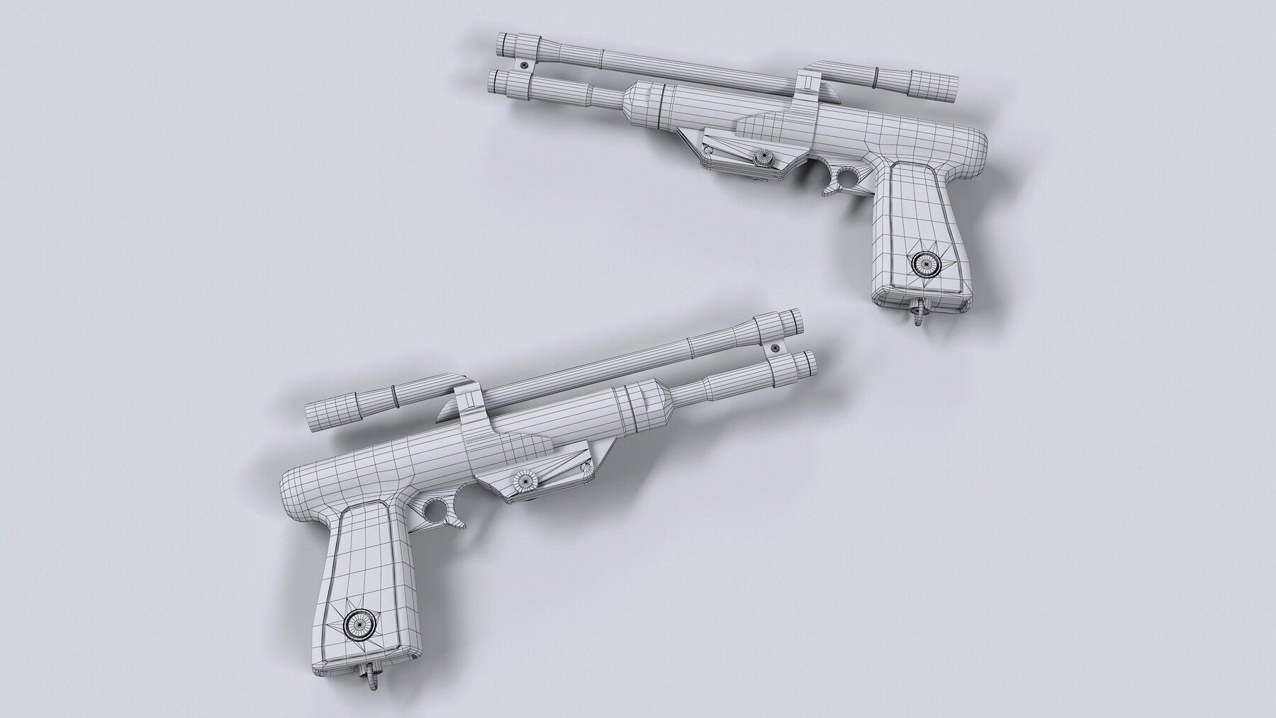 ArtStation - BLASTER PISTOL | Game Assets