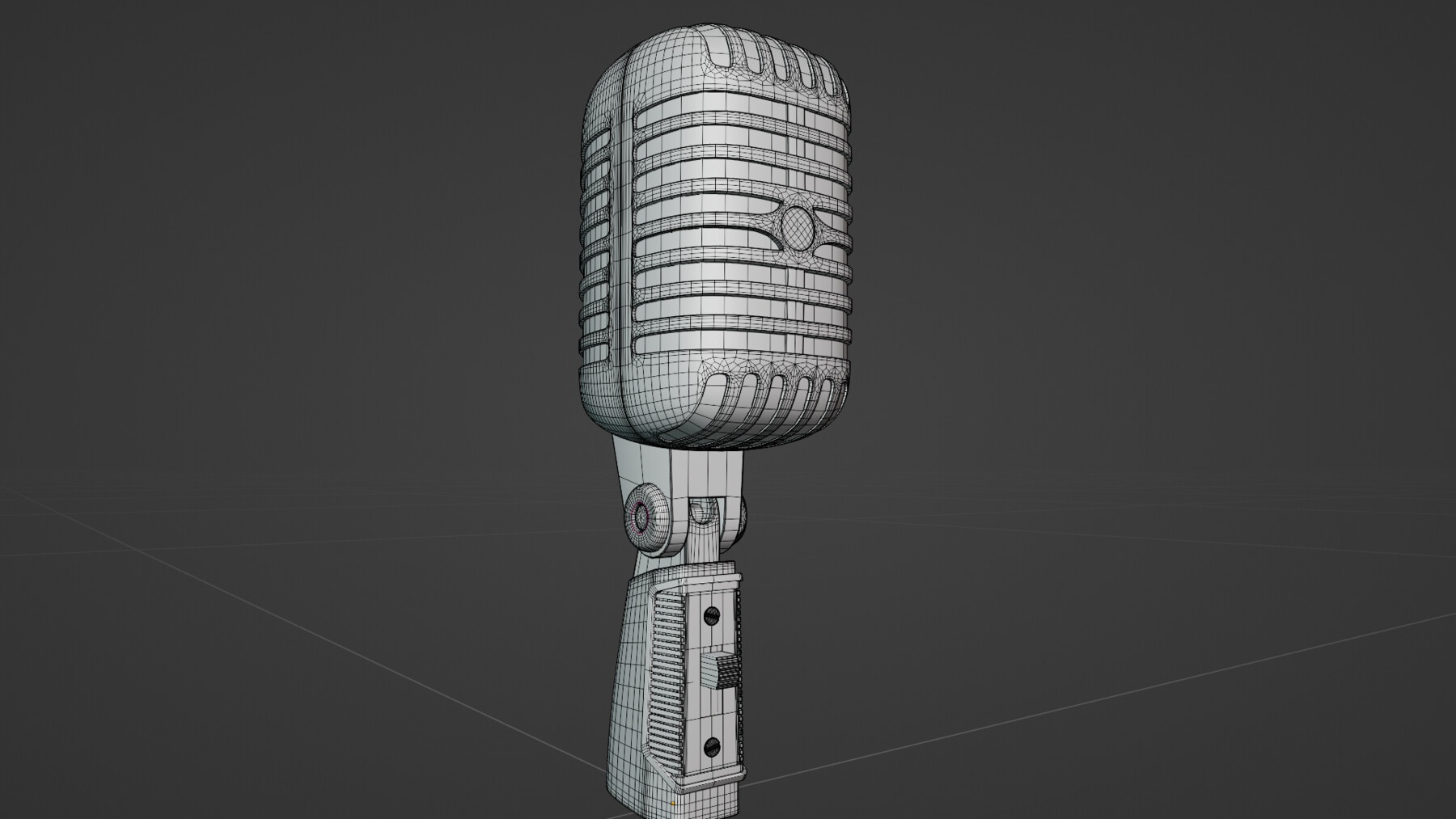 ArtStation - Shure 55SH - Retro Microphone | Game Assets