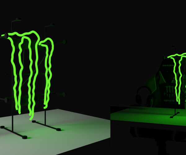 ArtStation - Monster neon | Resources