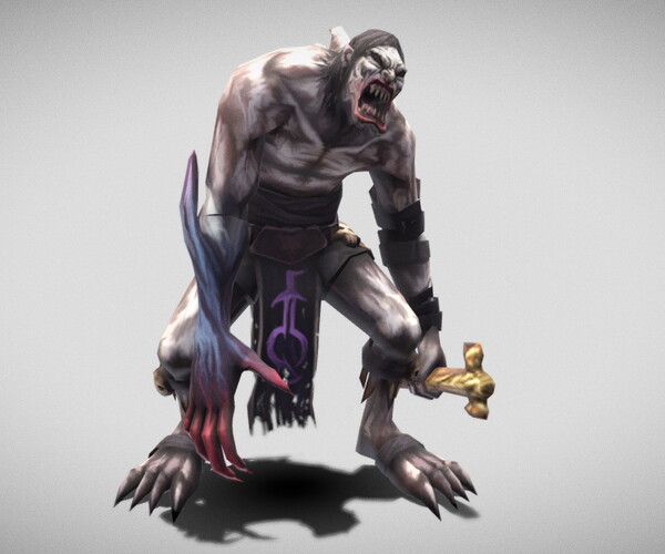 ArtStation - Dungeon Fantasy Monster - Zombie | Game Assets