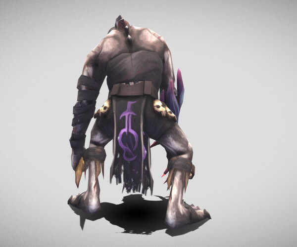 ArtStation - Dungeon Fantasy Monster - Zombie | Game Assets