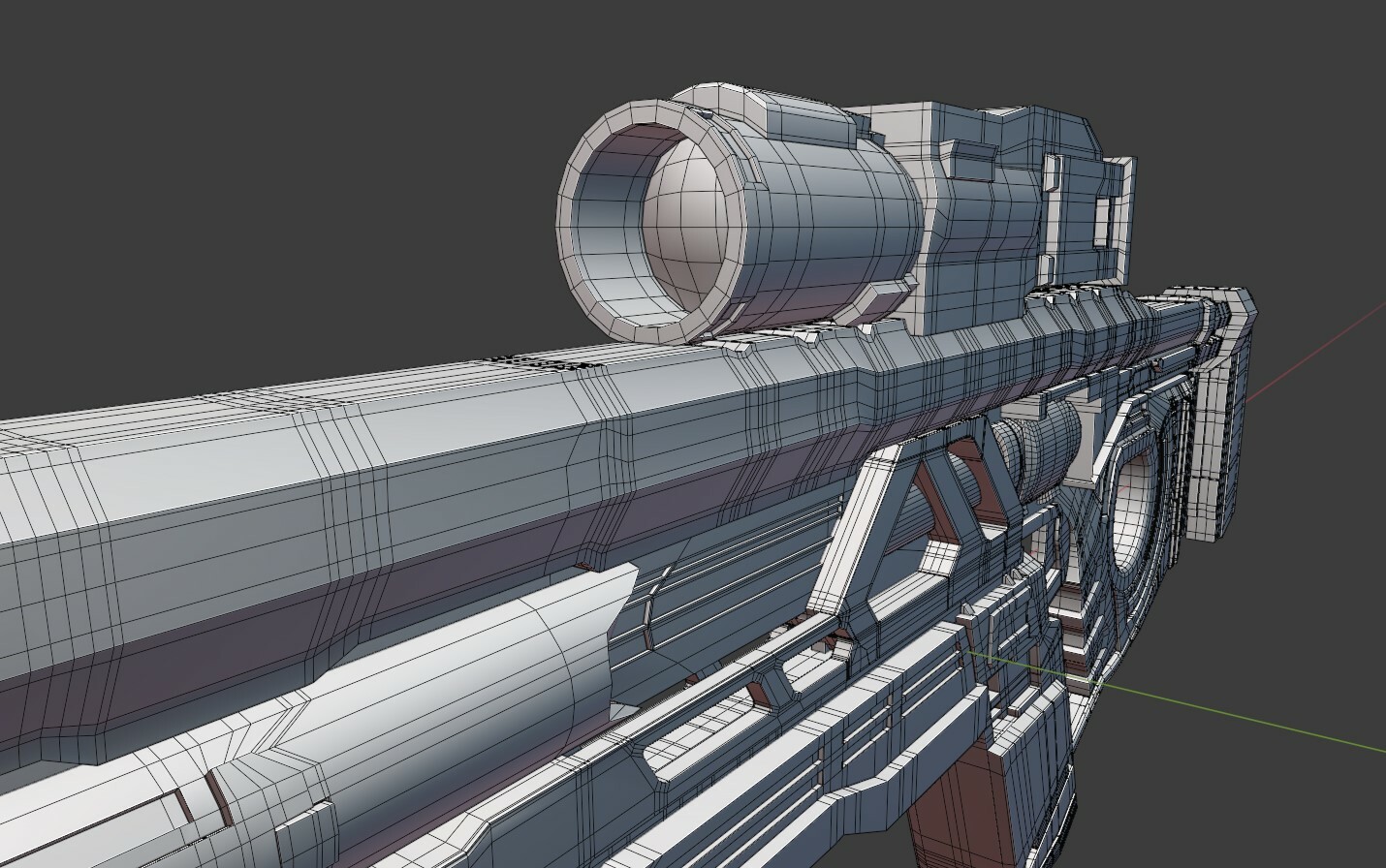 ArtStation - FUTURISTIC GUN - with Designer skin | Resources