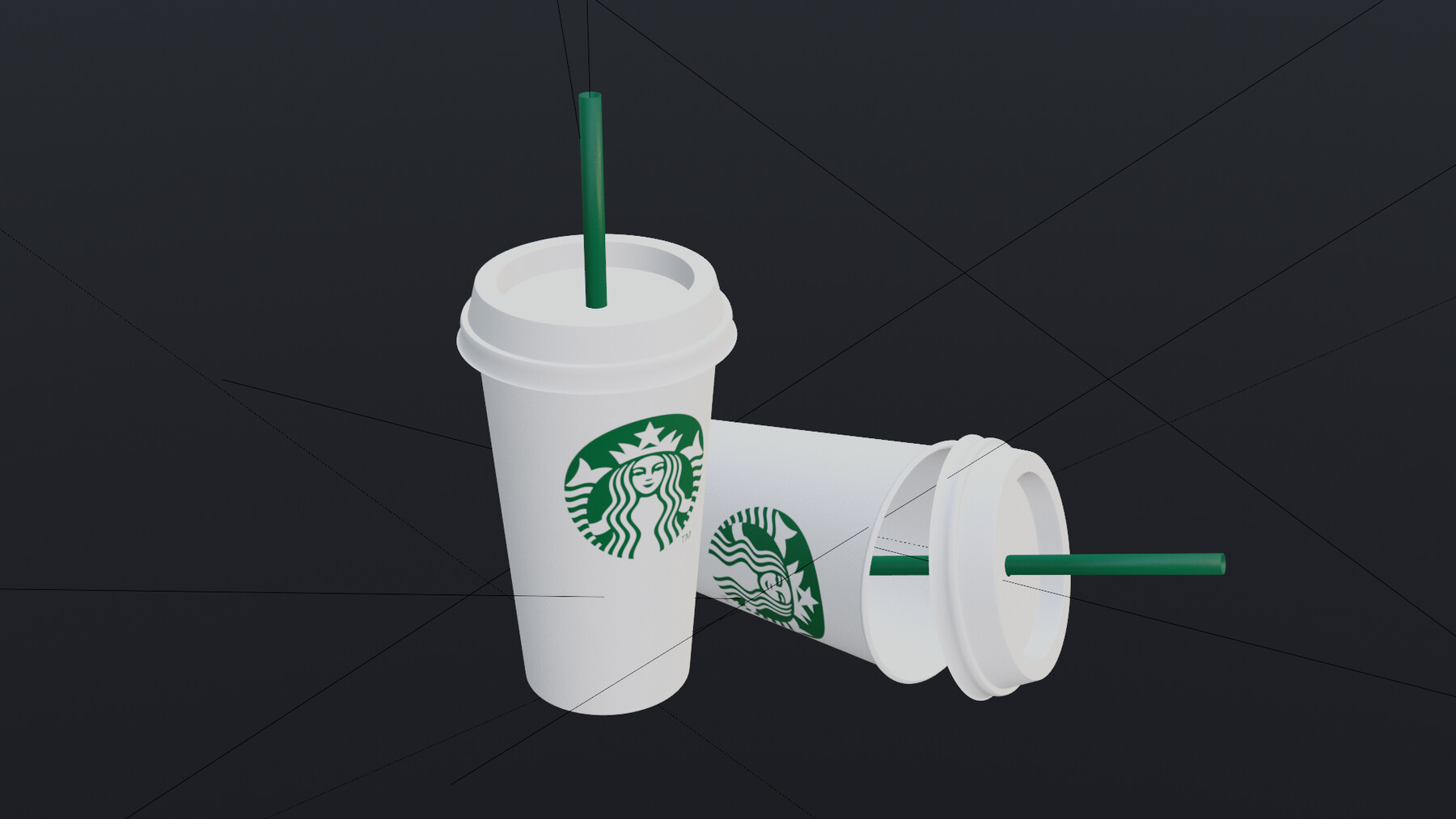 ArtStation - Starbucks Coffee Cup | Game Assets
