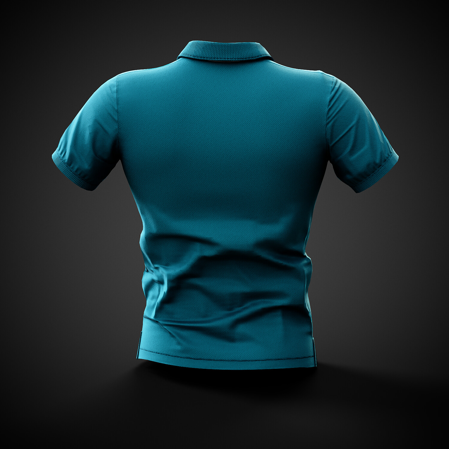 ArtStation - Low Poly T-shirt 3D Model + PBR Textures | Game Assets