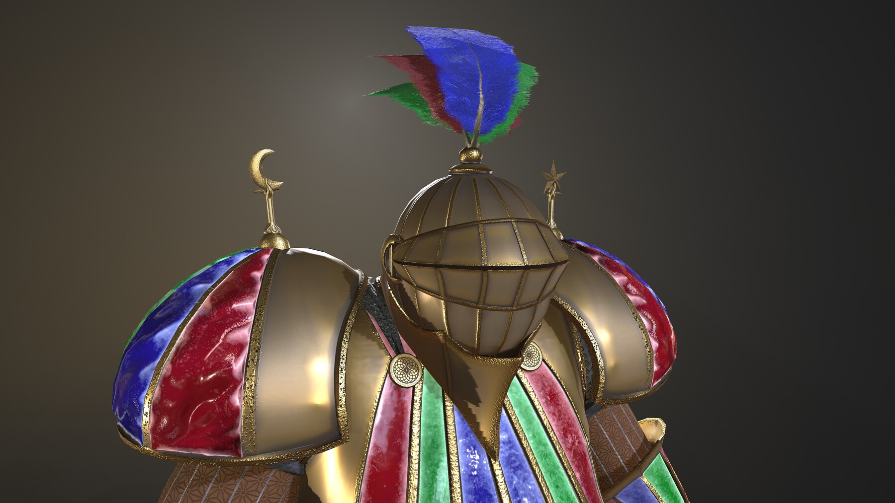 ArtStation - Rottund knight Low-poly 3D model | Game Assets