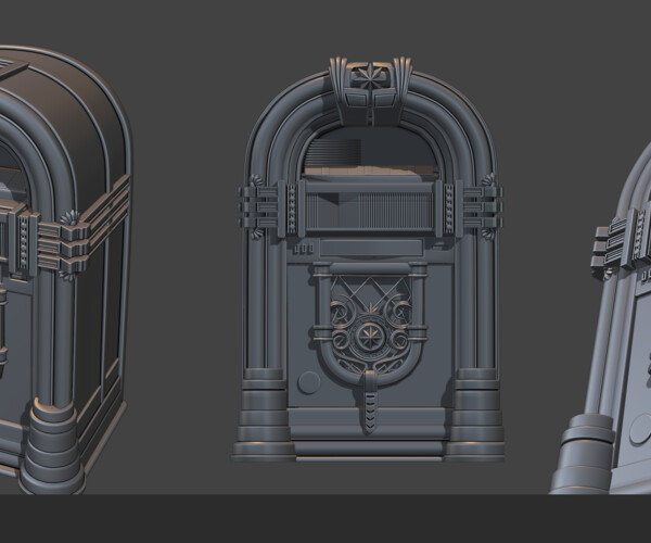ArtStation - Printable Jukebox | Resources