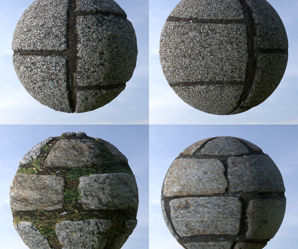 ArtStation - Stone Materials Pack - 22 PBR Materials | Game Assets