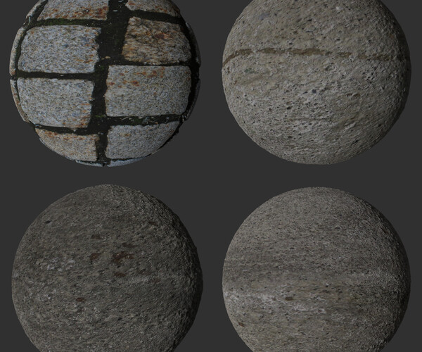 ArtStation - Stone Materials Pack - 22 PBR Materials | Game Assets