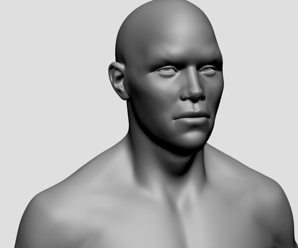 ArtStation - Male Basemesh 02 | Resources