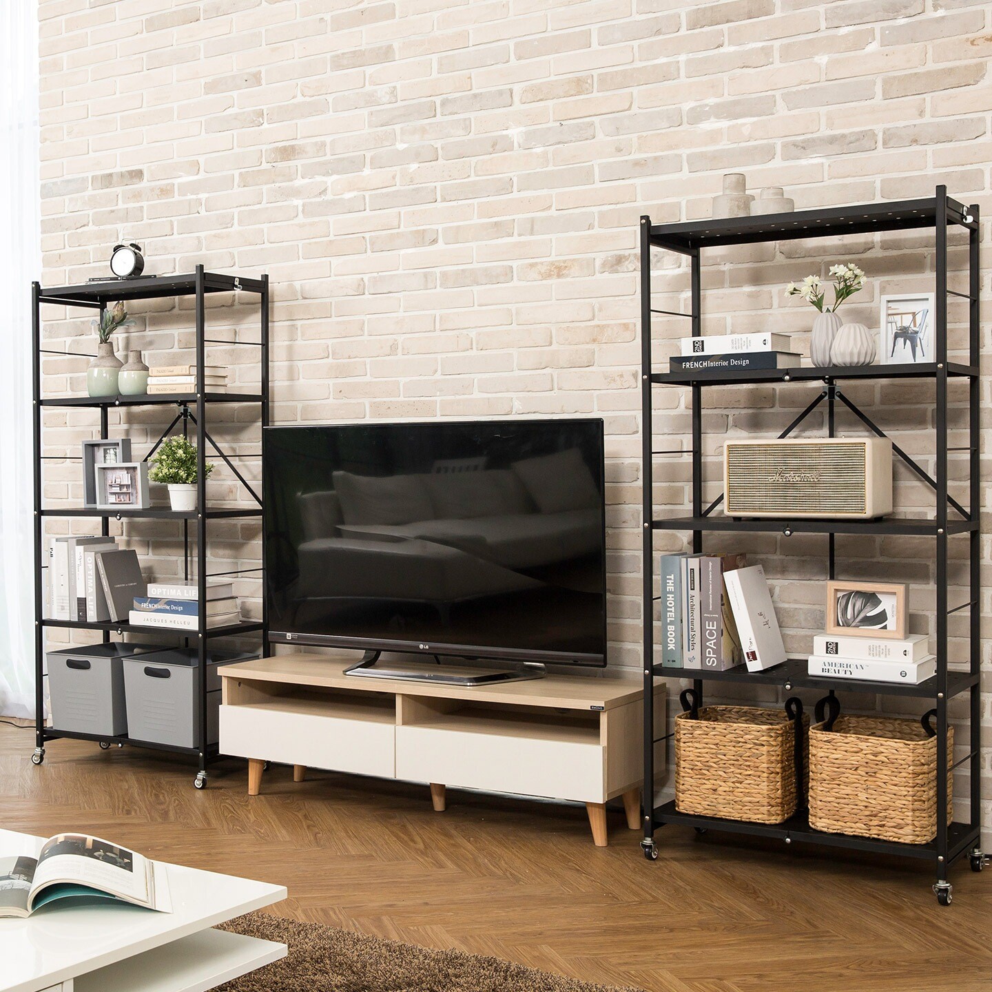 ArtStation - 5-stage iron storage shelf | Resources