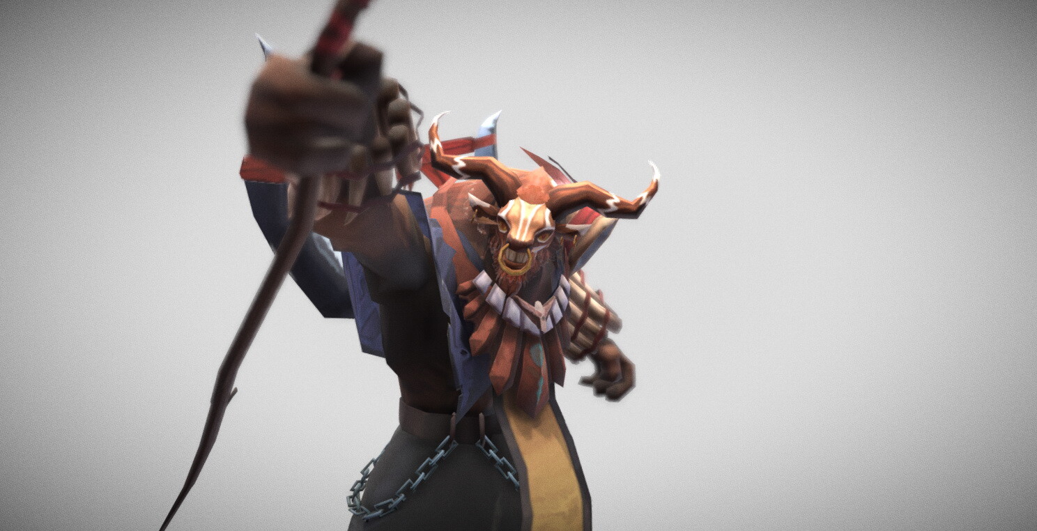 ArtStation - Dungeon Fantasy Monster - Bull Sorcerer | Game Assets