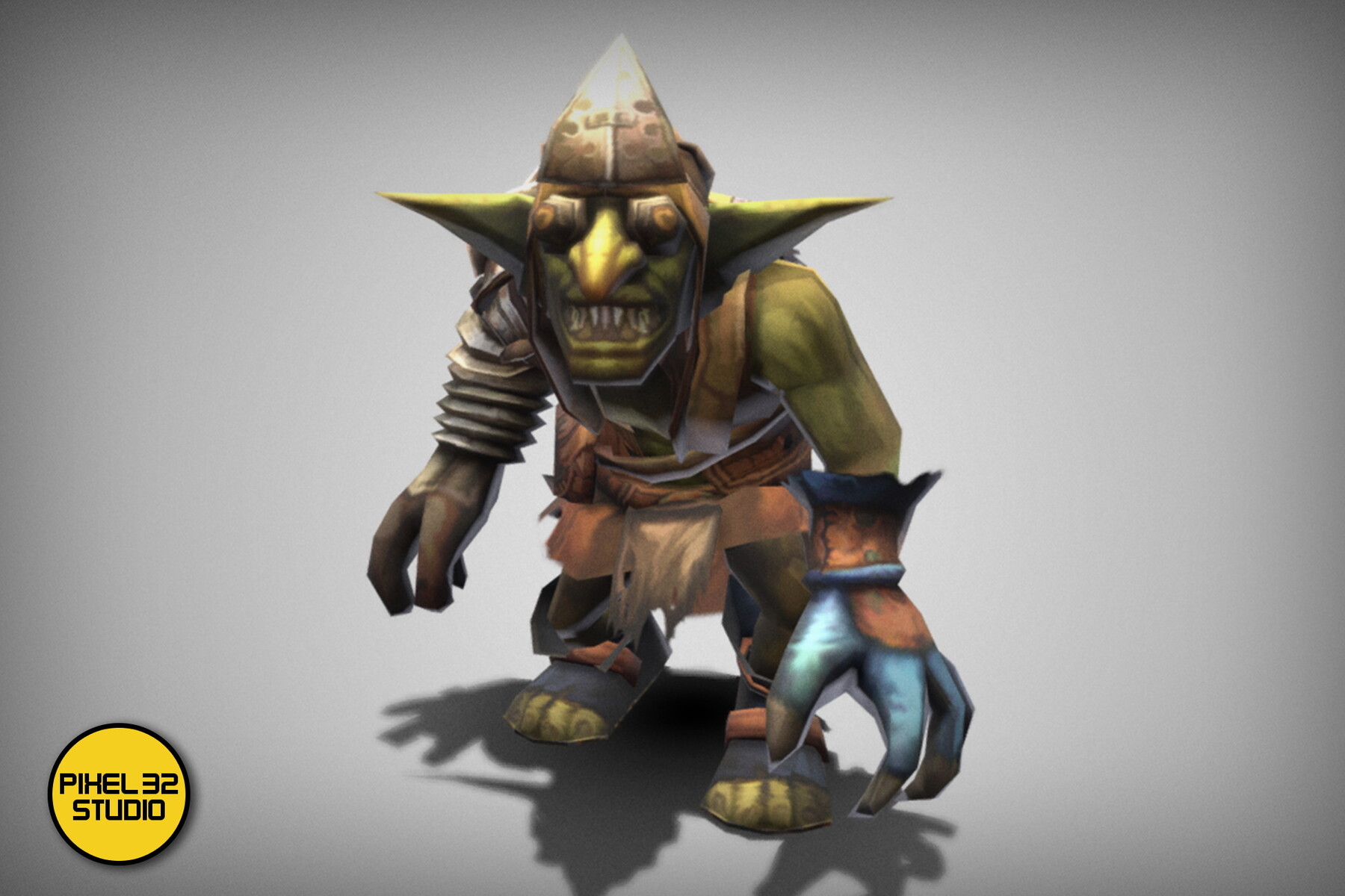 ArtStation - Dungeon Fantasy Monster - Troll Seeker | Game Assets