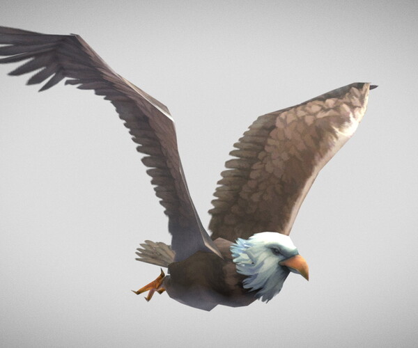 ArtStation - Dungeon Fantasy Monster - Eagle | Game Assets