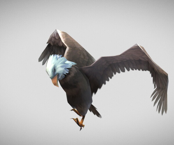 ArtStation - Dungeon Fantasy Monster - Eagle | Game Assets