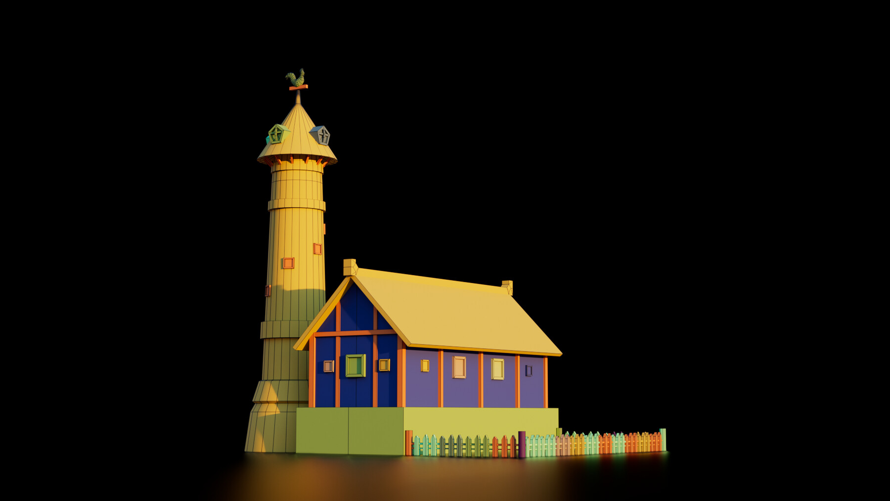 ArtStation - Stylized Barn Game Ready Asset | Game Assets