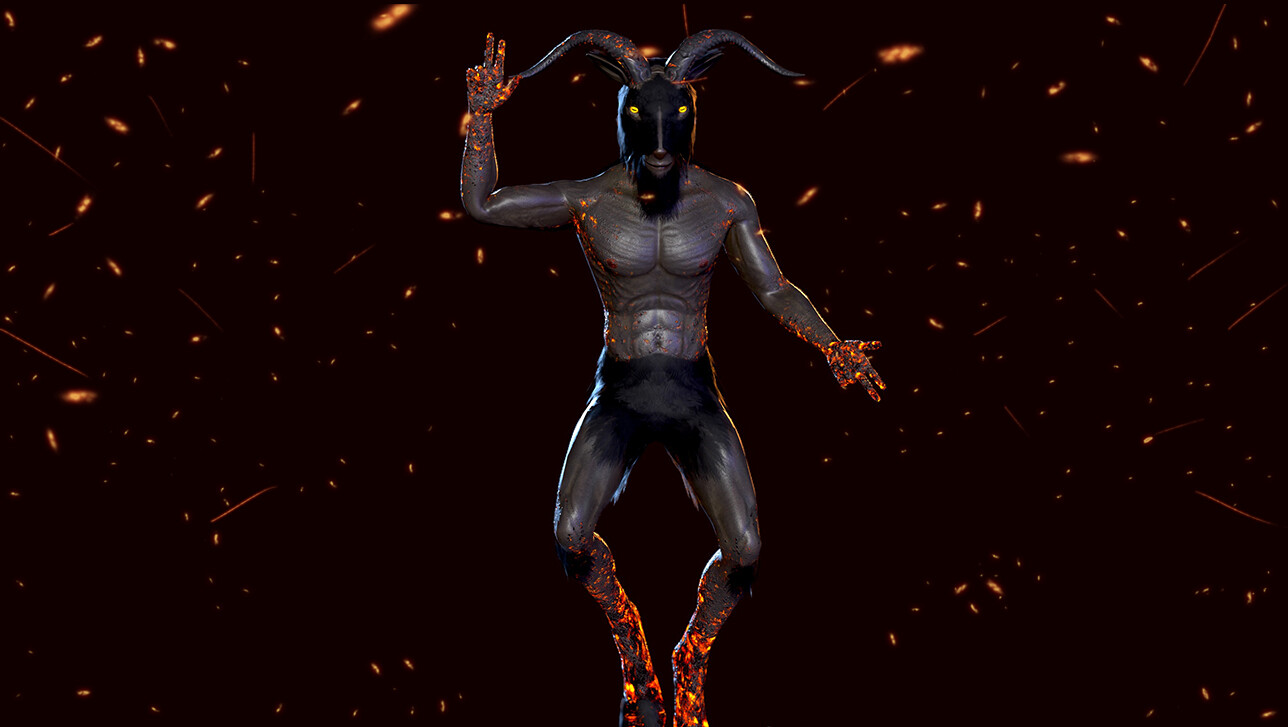 ArtStation - Demon Goat | Game Assets