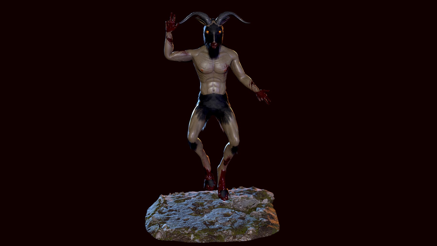 ArtStation - Demon Goat | Game Assets