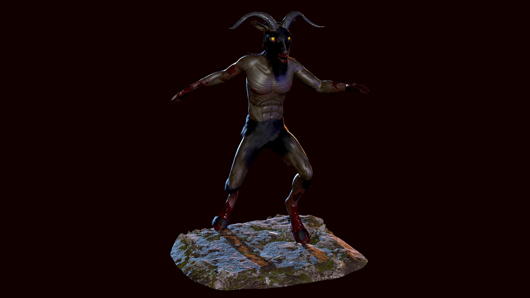 ArtStation - Demon Goat | Game Assets