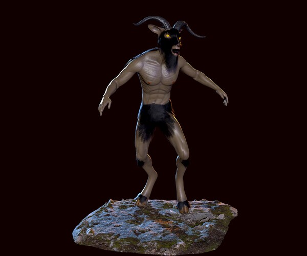 ArtStation - Demon Goat | Game Assets