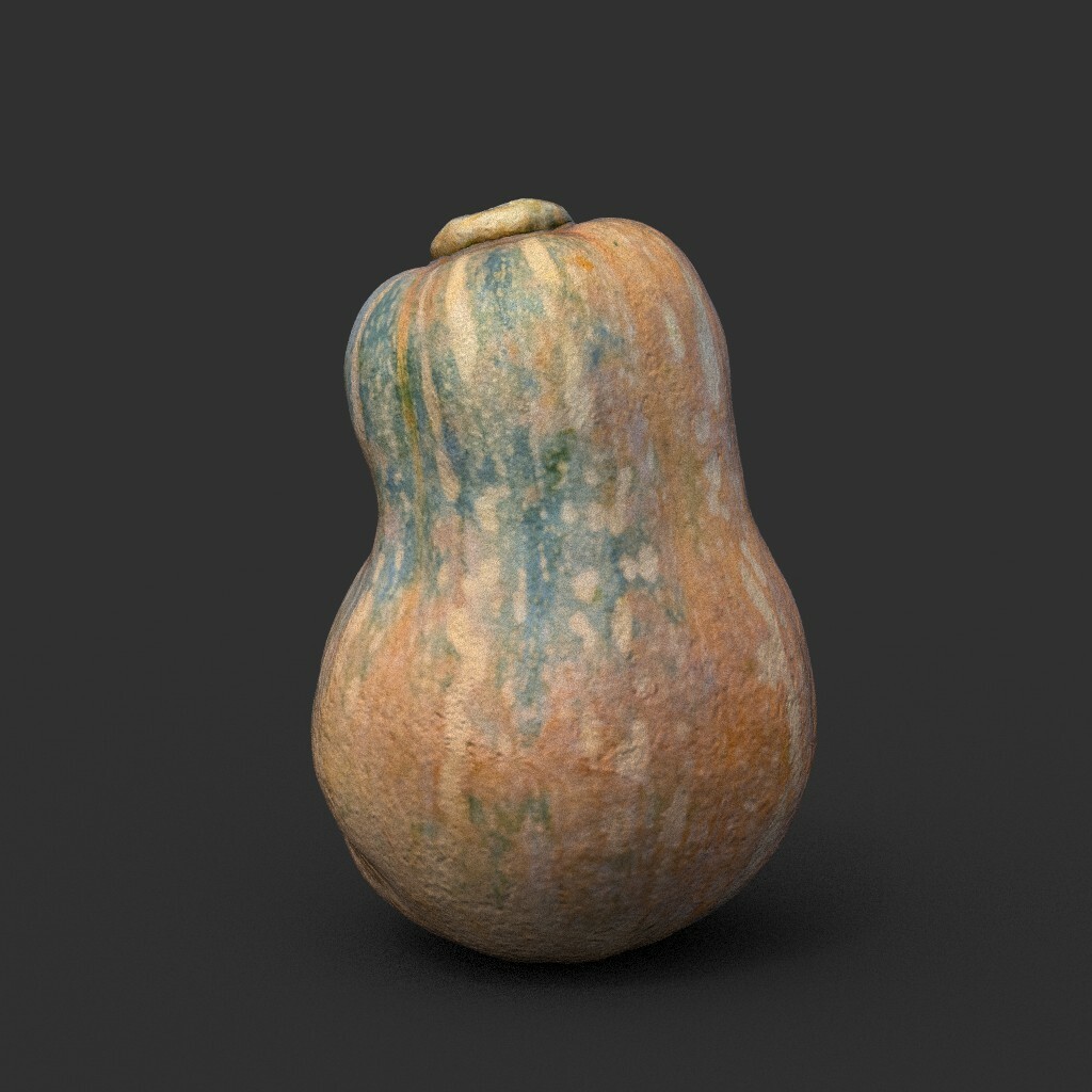 ArtStation - Low poly High poly Gourd 220327 - Photogrammetry | Game Assets